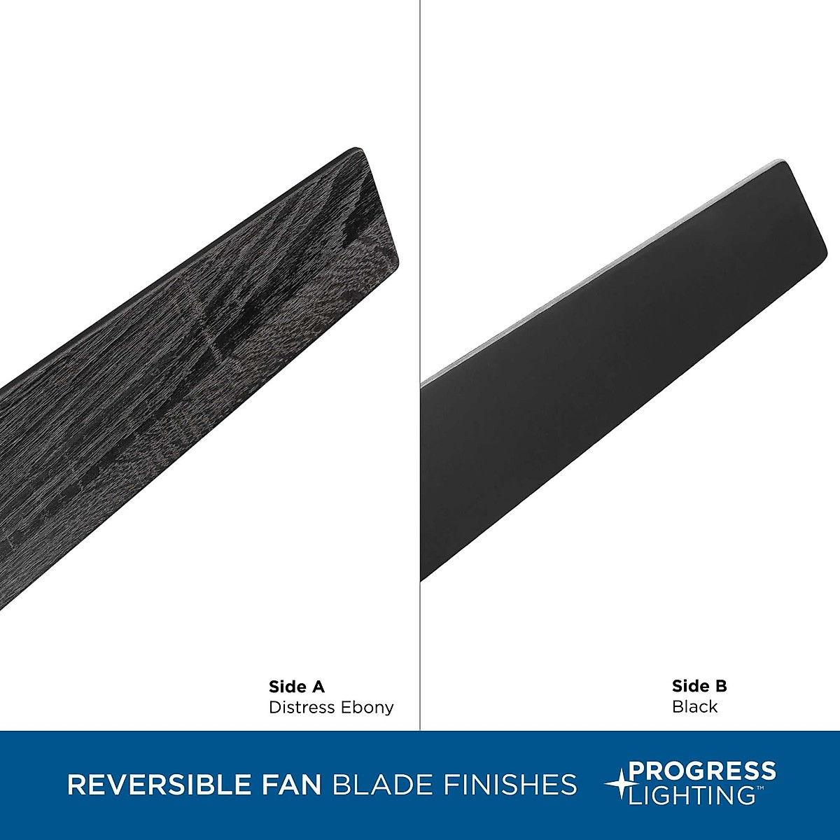 Progress Lighting Braden Collection 56" Three-Blade Indoor Hugger Ceiling Fan