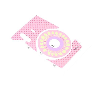 Floral Fuji Mini Camera Sticker for Fujifilm Instax mini 8 - Pink