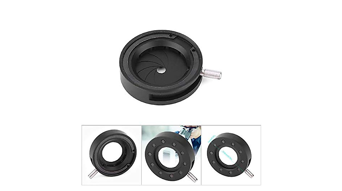 Iris Diaphragm for Microscope - Adjustable Optical Aperture