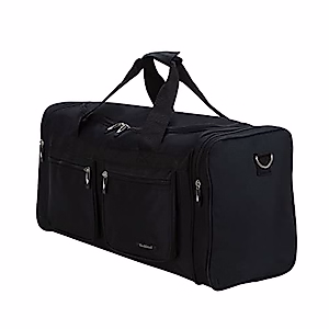Rockland Duffel Bag, Black, 25"
