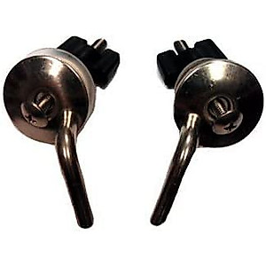Duravit Accessories 0061251000 Hinges For Seat And Cover 006331 Stainless Steel