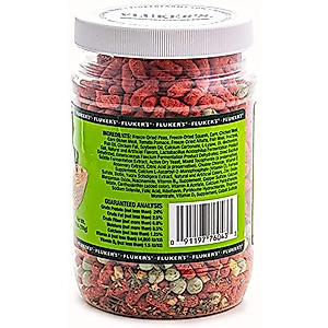 Fluker's Buffet Blend Adult Bearded Dragon Veggie Variety Diet 7oz - Includes Attached DBDPet Pro-Tip Guide