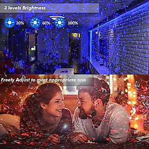 Galaxy Projector, Star Light Projector for Bedroom, Sleeping Soothing White Noise Sound Machine with Remote, Timer, Music Speaker, 8 Soother Sounds Ocean Wave Projector for Baby Kids Adults Relaxation