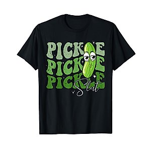 Pickle Slut Canned food Funny Pickle Slut Who Loves Pickles T-Shirt