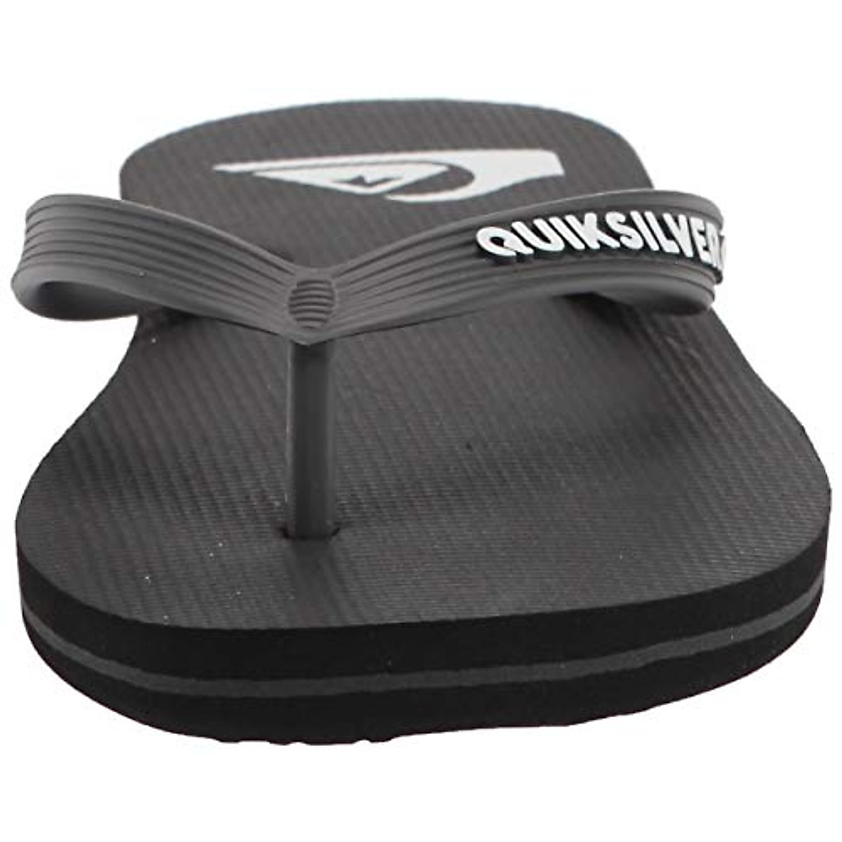 Quiksilver Men's Molokai 3 Point Flip Flop Sandal, Black 1, 11