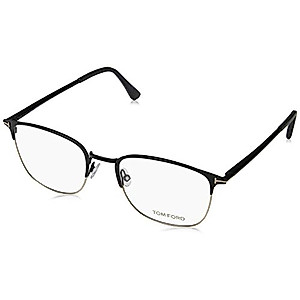 Eyeglasses Tom Ford FT 5453 002 Matte Black, Shiny Rose Gold