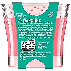 Glade Candle Jar, Air Freshener, Stay Cool Watermelon, 3.4 oz