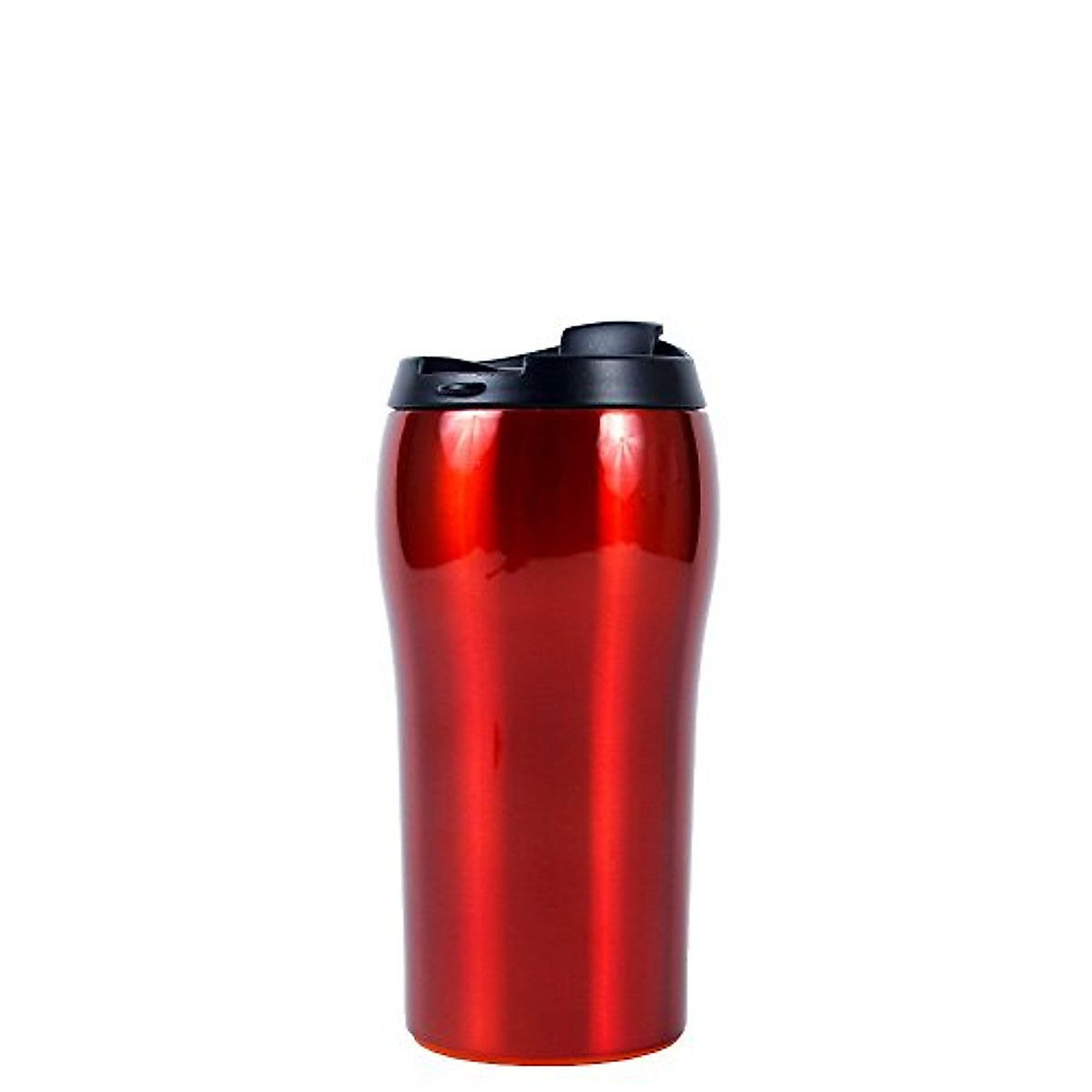 Mighty Mug - Stainless Steel Non-Tip Travel Mug - Double-Wall Insulated - Keeps Coffee, Tea and Drinks Hot for 6 Hours, Cold for 24 Hours, Leakproof, BPA-Free Tumbler, 16oz (2015 Red, 16oz)