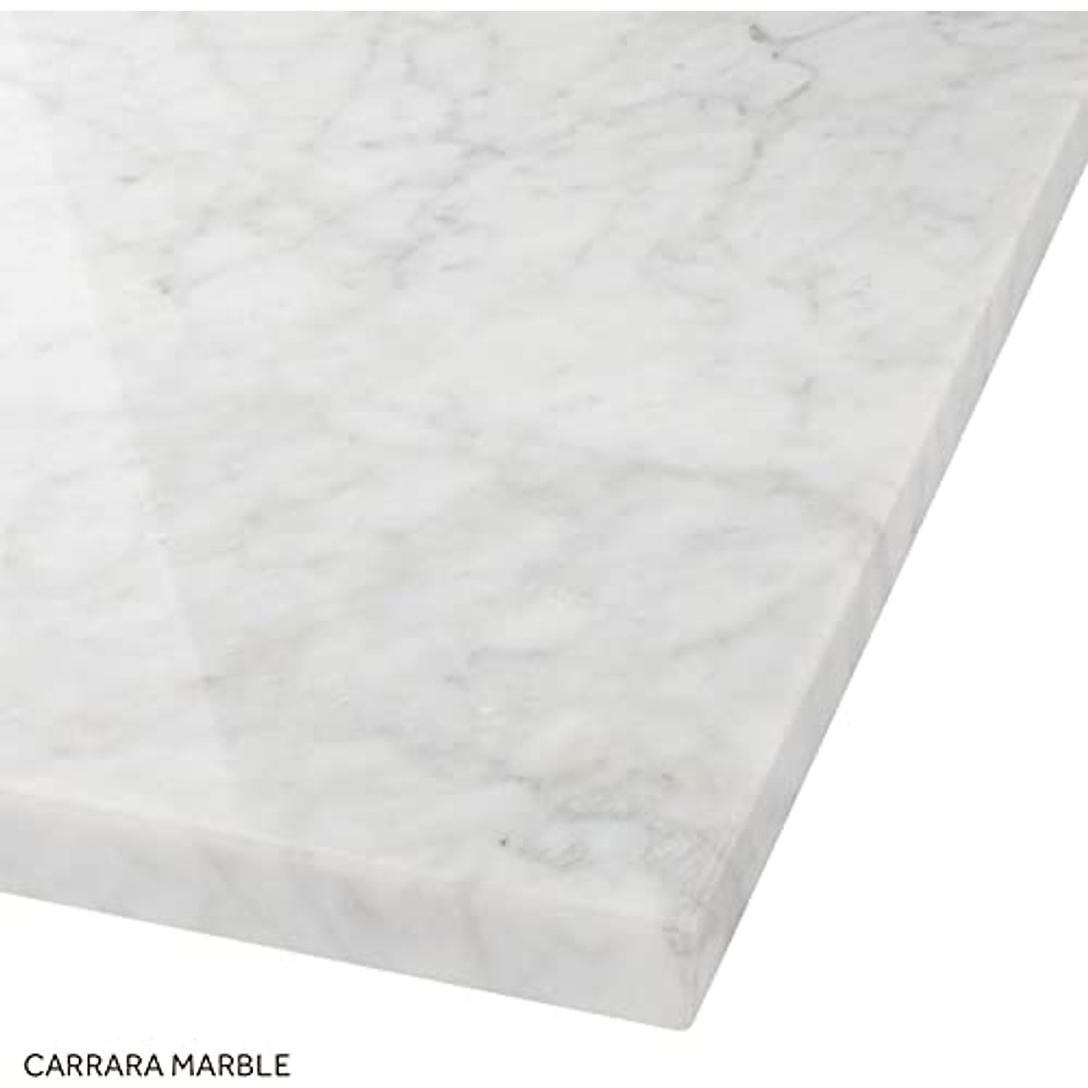 Signature Hardware 953748-60-RUMB-8 Robertson 60" Double Vanity Cabinet Set with Wood Cabinet, Vanity Top and Rectangular Undermount Sinks - 8" Faucet Holes