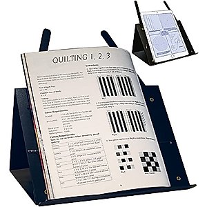 S.A. RICHARDS PROP-IT Portable Quilter's Pattern Holder, Black