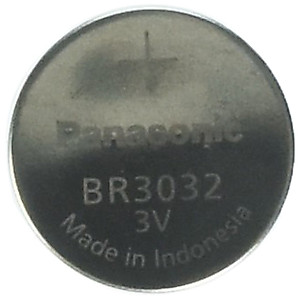 Panasonic Battery, Lithium Button Cell Br3032- Br 3032 (3 Pieces)