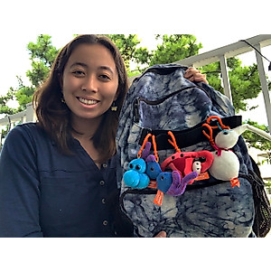 GIANTmicrobes Let’s Get it On Themed Gift Box, medical gag gifts funny, funny doctor gifts, funny nurse gifts, labor and delivery nurse gifts, plush keychain, uterus gifts, reproductive system model