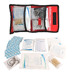 GPUSFAK 103 Pieces Boat Emergency Kit 2-in-1 Waterproof First Aid Kit