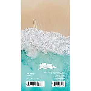 Willow Creek Press Waves 2-Year January 2024 - December 2025 Monthly Pocket Planner (3.5" x 6.5")