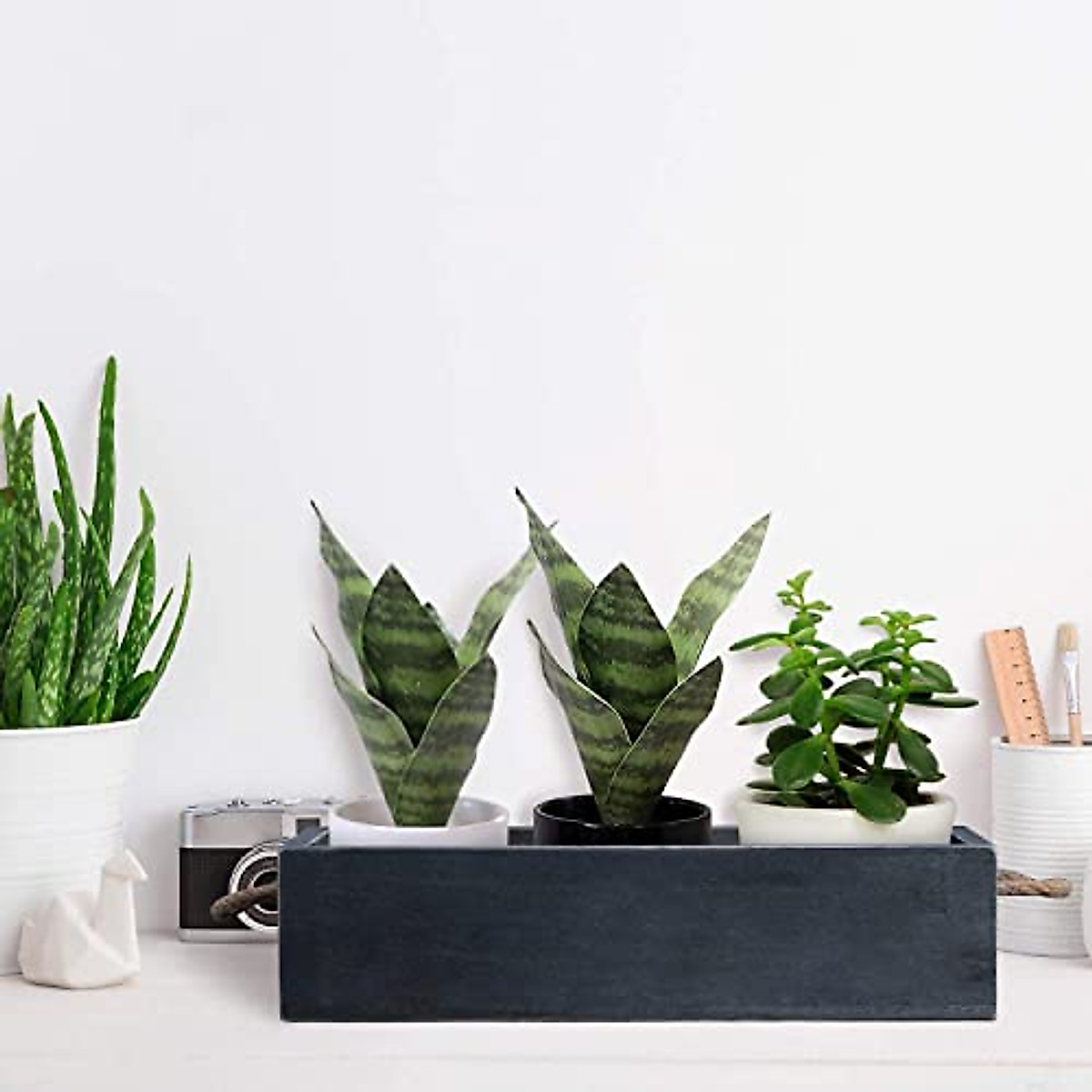 Unistyle Toilet Tray Toilet Tank Box Wood Tissue Holder Box Toilet Paper Tank Storage Basket Decorative Storage Box for Countertop Bathroom Box for Toilet Basket for Toilet Paper Black