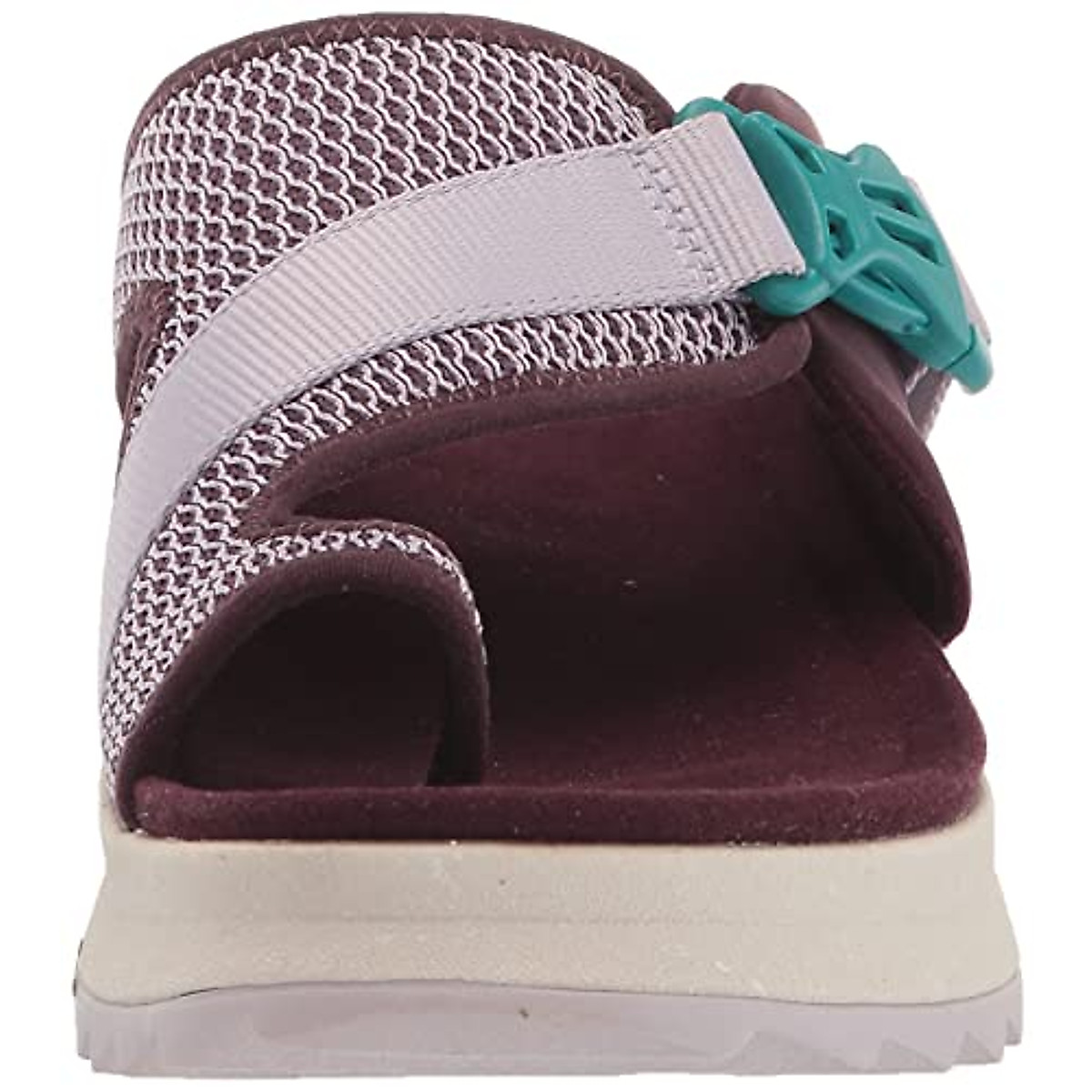 Merrell Women's Alpine Cush Wrap Wedge Sandal, Burgundy, 8