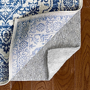 RUGPADUSA 100% Felt 9x12 Rug Pad for Hardwood Floors, 1/4 Inch Thick Cushioning - Prolong The Life of Your Rugs and Flooring, Safe for all Floors and Finishes