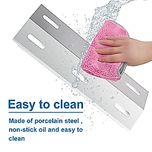 Uniflasy Repair Kit for Ducane Gas Barbecue Grill 30400040, 3200, 3400, Replacement for Ducane 3 Burner DUCHD1, 30500048, DUCHP1, 30500602, Burner Tube, Stainless Steel Burner and Heat Plate