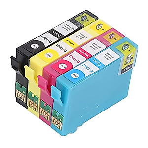 Hilitand 4PCS Ink Cartridge Simple Installation Printer Ink Cartridge PP Cartridge Combo Pack Replacement for Printer Accessories