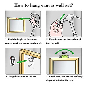 LoveHouse 3 Piece Purple Flower Tree Wall Art for Bedroom Cherry Blossom Tree in Full Moon Night Landscape Canvas Prints Artwork for Home Wall Decoration Ready to Hang 12x16inchx3pcs (Cherry Blossom)