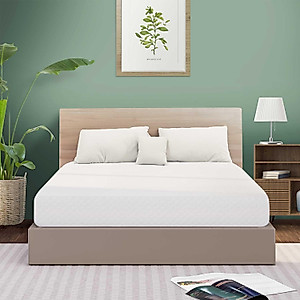 NEO SLEEP 8 Inch Queen Cooling Gel Memory Foam Mattress Medium Firm CertiPUR-US Certified Mattress in a Box Enhanced Pressure Relief Removable Soft Cover No Fiberglass (Queen, 8 in)