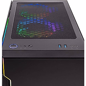 Skytech Gaming Shadow Gaming PC Desktop – INTEL Core i5 10400F 2.9 GHz, RTX 3050, 1TB NVME SSD, 8G DDR4 3200, 600W GOLD PSU, AC Wi-Fi, Windows 10 Home 64-bit,Black