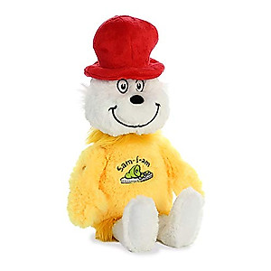 Aurora® Whimsical Dr. Seuss™ Sam I Am Stuffed Animal - Magical Storytelling - Officially Licensed - Multicolor 12 Inches