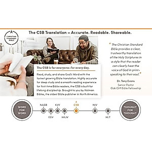 CSB She Reads Truth Bible, Rose Gold LeatherTouch, Black Letter, Full-Color Design, Wide Margins, Journaling Space, Devotionals, Reading Plans, Single-Column, Easy-to-Read Bible Serif Type