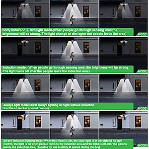 Latband Solar Pendant Lights Outdoor Indoor with Remote Control, Solar Powered Shed Light 120° Adjustable 1000LM IP65 Waterproof Solar Motion Sensor Lights 4 Lighting Modes for Home Yard Barn Gazebo