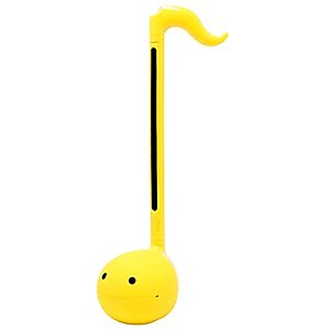 Otamatone Classic [English Edition] Yellow Japanese Electronic Musical Instrument Portable Synthesizer from Japan Maywa Denki for Children and Adults Gift