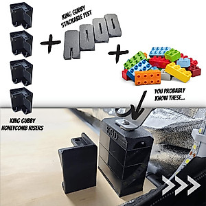 Honeycomb Cutting Bed Feet for Raising Your Honeycomb Bed Off of Your Waste Board