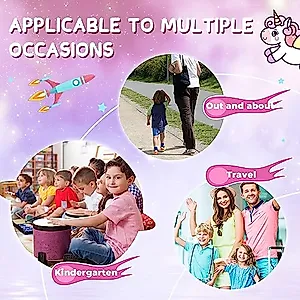 PIG PIG GIRL Toddler Backpack for Girls Boys Cute Kids Backpack for Preschool Children,Unicorn