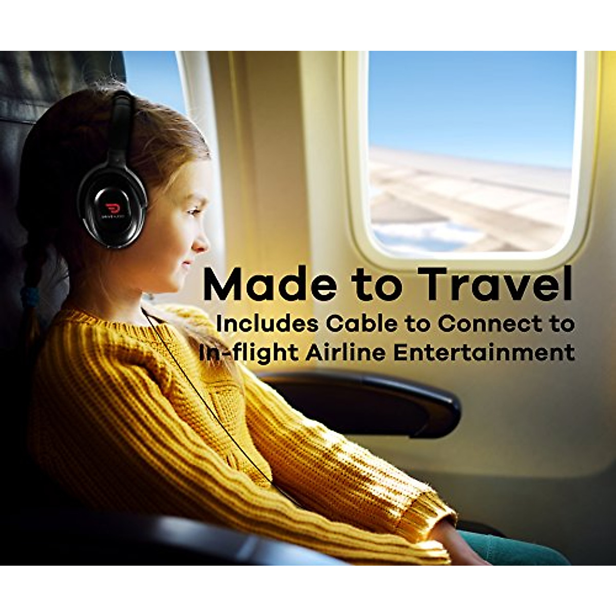 DRIVE AUDIO Headphones fits Toyota & Lexus (2 Pack) Compatible with Sienna, Venza, Sequoia, Land Cruiser, Highlander, 4Runner, Tundra, Camry, Avalon, GX, LS, RX, LX, NX, 350, 450H