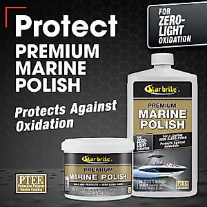 Star Brite Premium Marine Polish w/PTEF 32oz Fiberglass Metal Paint 85732