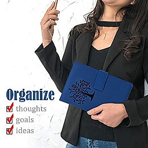 The Tree Of Life Journal | 5x8 Inches, 200 Lined Pages, Magnetic Clasp, Refillable | Diary, Cute Notebook Journal, Personal Journal for Women or Men