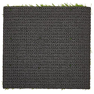 Juvale 4-Pack Artificial Grass Mats - Faux Grass, Fake Turf Panels for Wall, Balcony, Patio, Outdoor Decor (12x12 in)