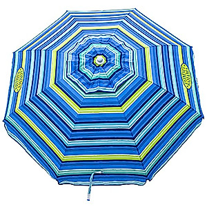 Tommy Bahama 6' UPF 50+ Tilt Beach Umbrella with Wind Vent