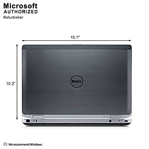 Dell Latitude E6530 Laptop, Intel Quad Core I7 3720QM Upto 3.6GHz, 8G DDR3, 512G SSD, DVDRW, WiFi, VGA, HDMI, 15.6 Inch Screen, Win 10 64 Bit-Multi-Language Suppport English/Spanish/French(Renewed)