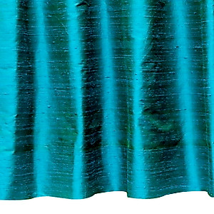 Fabric Mart Direct Silk Fabric, Turquoise Green Silk Fabric, Fabric 100 Silk Indian Silk Fabrics by The Yard, 1 Yard Silk Fabric by Yard, 41 inch Width 100% Pure Silk Fabric by Yard Curtain