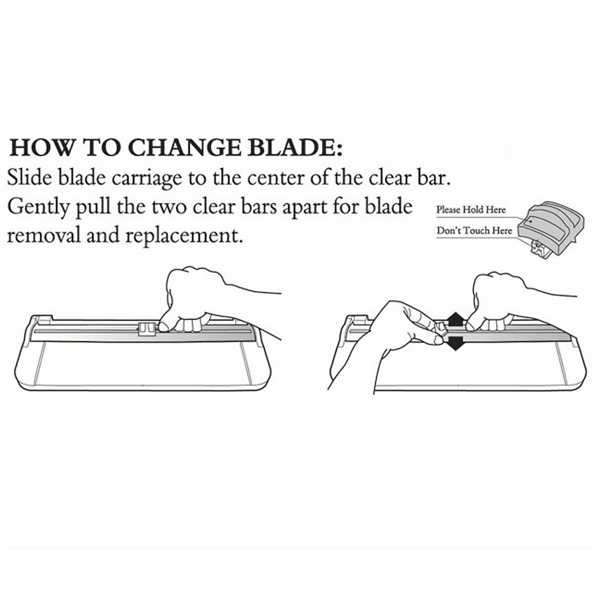 Firbon White A4 Paper Cutter Bundle with 5Pcs Replacement Blades, 12 Inch Paper Trimmer with Side Ruler for Scrapbooking, Craft, Coupon, Label, Cardstock