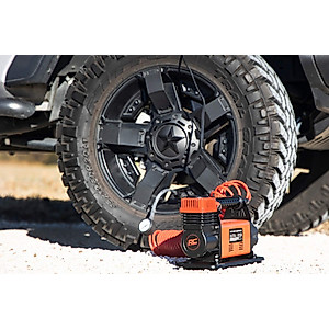 Rough Country Air Compressor w/Carrying Case | 12 Volt | 150PSI | 5.65 CFM - RS200