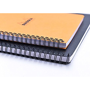 Rhodia Meeting Books 6 X 8 Inches, Pack of 3, Black, White and Orange