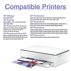 RETCH Compatible Ink Cartridge Replacement for HP 564XL 564 XL for DeskJet 3520 3522 Officejet 4620 Photosmart 5520 6510 6515 6520 7510 7520 D7560 C5370 C5550 C5570 C5580 B110a (15 pack)