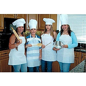 Chef Hat, 4 pack, Disposable