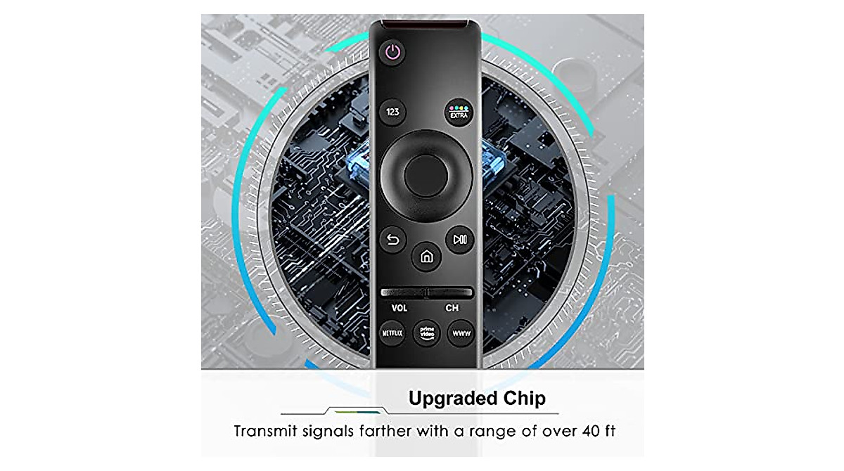 Universal Remote for Samsung Smart TVs | Easy Setup & Long Range
