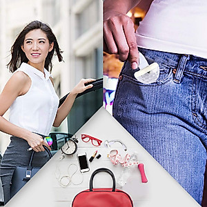 4Pack USB Mini Disco Ball Light, Sound Activated Party Lights DJ Strobe Light for Halloween toys Favors,Parties,Karaoke,Wedding,Birthday DJ Bar,Led Car USB Atmosphere Light (White)