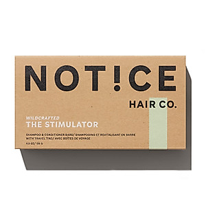 NOT!CE Hair Co. The Stimulator Shampoo & Conditioner Bars - Travel Set - thickening | oily & fine hair