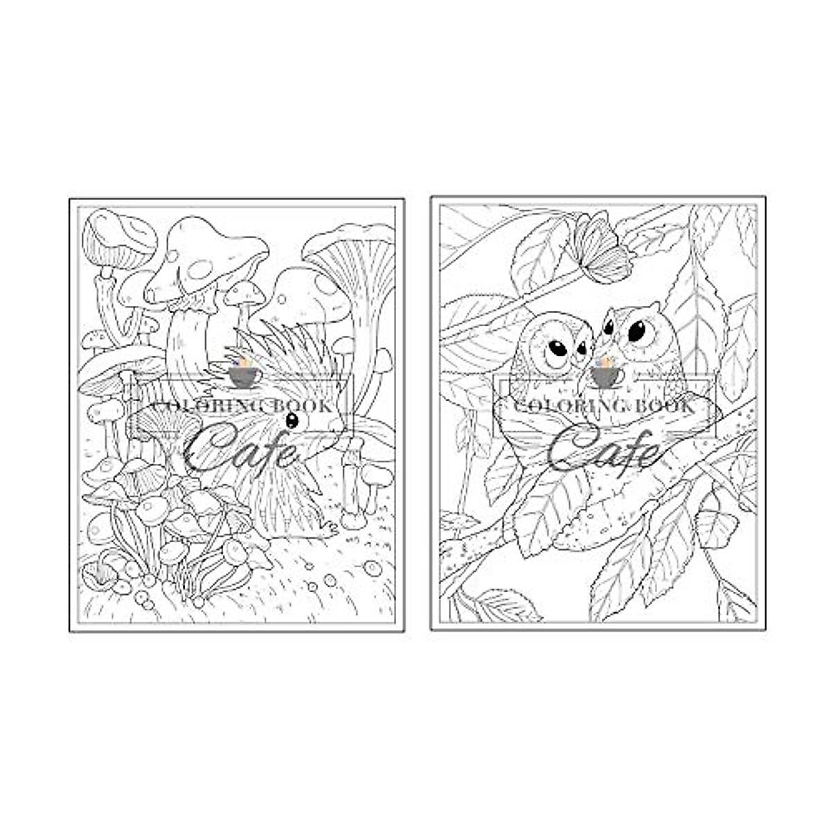 Baby Animals Coloring Book: An Adult Coloring Book Featuring Super Cute and Adorable Baby Woodland Animals for Stress Relief and Relaxation Vol. I