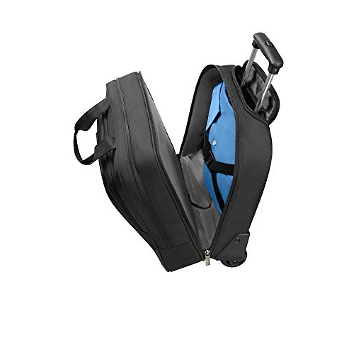 American Tourister Roller Case, Black (Black/Orange), 44 Centimeters