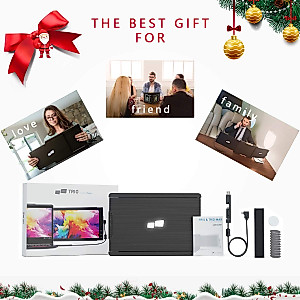 Trio Max Portable Monitor for Laptop, 14.1" FHD 1080P Attachable Laptop Screen, USB C/USB A Dual or Triple Displays,13-17" Laptops Windows/OS/Android/Nintendo Switch(1pc 14" Monior with kickstand)